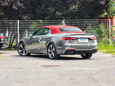 奥迪S5 2023款 S5 3.0T Cabriolet 奥迪 5/14张图片大全_汽车外观图库_星辰灰/红-汽车之家