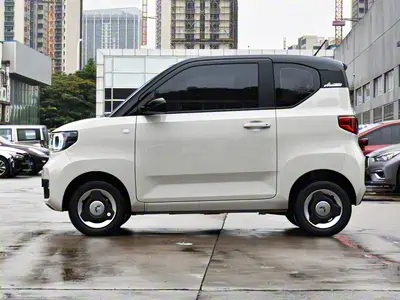 宏光MINIEV 2021款 马卡龙臻享款 三元锂 五菱汽车 4/7张图片大全_汽车外观图库_黑色/生椰白-汽车之家