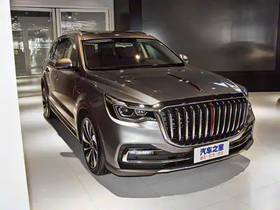 红旗HS7 2021款 3.0T 自动四驱智联旗领版 红旗 3/6张图片大全_汽车外观图库_灰色-汽车之家