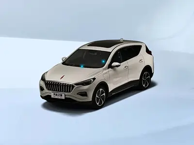 红旗E-HS3 2019款 智联旗领四驱版 红旗 1/1张图片大全_汽车外观图库_金色-汽车之家