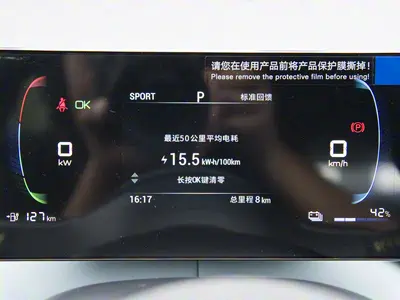 海鸥 2024款 荣耀版 305km 自由版 比亚迪 15/84张图片大全_汽车内饰图库-汽车之家