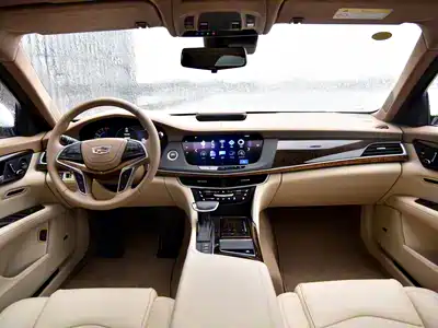 凯迪拉克CT6 2016款 40T 铂金版 凯迪拉克 1/60张图片大全_汽车中控图库_橙色/璇米-汽车之家